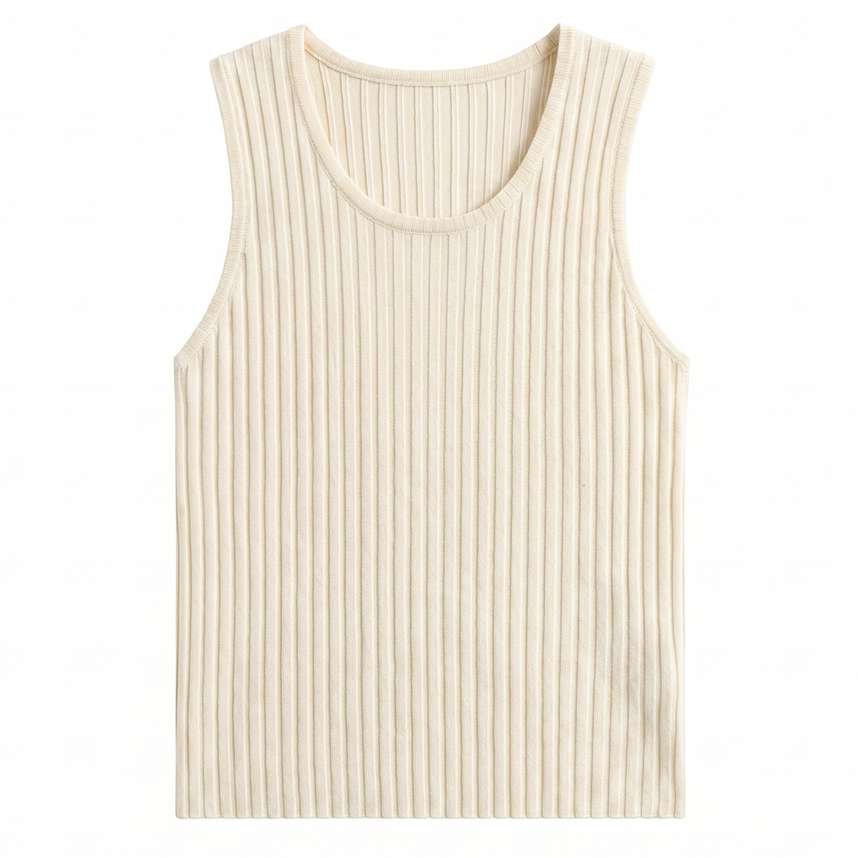 Yen Knitted Tank Top – Off White